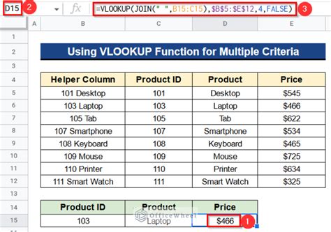 How To Use The VLOOKUP Function In Google Sheets