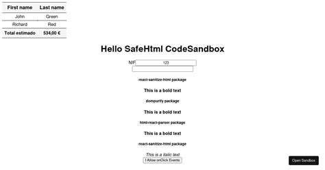 React Ts Playground Codesandbox