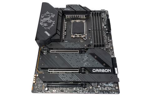 MSI MPG Z Carbon WiFi Review Board Layout TechPowerUp