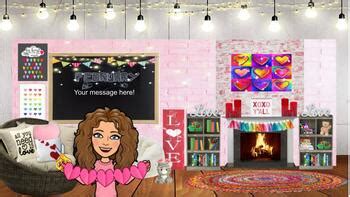 EDITABLE Valentine Bitmoji Classroom By Samantha Cummings TPT