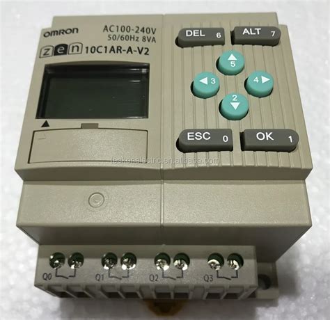 Omron Relay Zen V2 Omron Programmable Relay Zen 10c1ar A V2 Zen 10c3ar A V2 Zen 10c1dr D V2 Zen