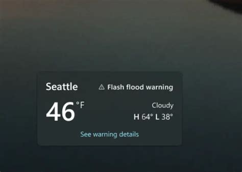 Windows 11 Insider Preview Build 23612 Tests Out Weather Widget On Lock