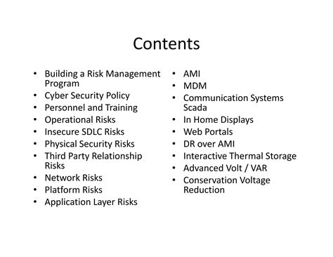 cyber security risk mitigation checklist ppt