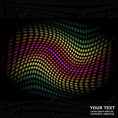 검은 배경에 추상적 인 배경 여러 가지 빛깔의 점선 무늬 덮개 삽화 배경 일러스트 및 사진 무료 다운로드 Pngtree