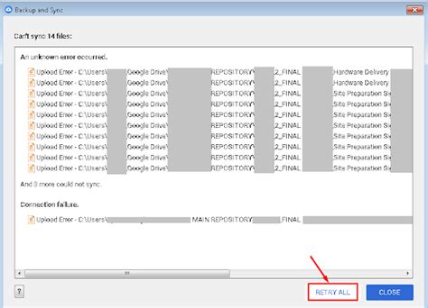 How To Resolve Google Drive File Sync Issues Red Cross Mark