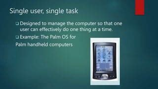 Types Of Operating System Pptx