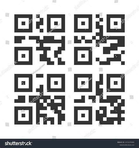 Qr Code Icon Set Scan Me Stock Vector Royalty Free 2153179365 Shutterstock