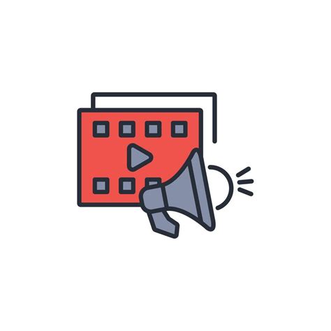 Media Icon Editable Stroke Linear Style Sign For Use Web Design Logo Symbol Illustration