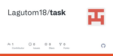 GitHub Lagutom Task