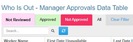 Remove Clear Filter From Table Filter Tabs Screen App Development Tadabase Community