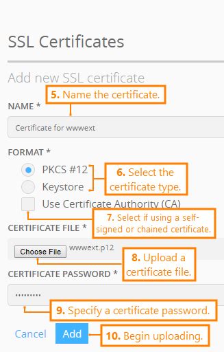 Using Ssl Certificates And Java Keystores Alertsite Documentation