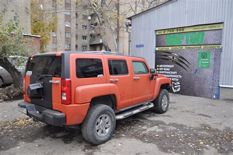 Хаммер Н3 в оранжевый Раптор — Dodge Ram, 6,7 л, 2010 года | тюнинг ...