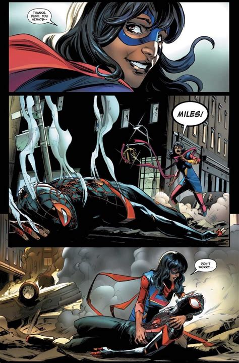 Spider Man Vs A Knull Infected Ms Marvel Miles Morales Spider Man