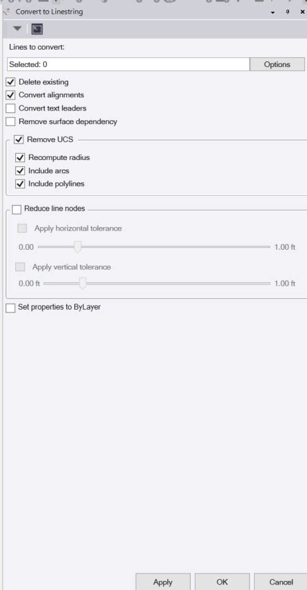 Convert To Linestring Command Rps Data Prep Toolbox Myrockpile Community