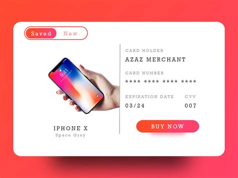 Checkout Card UI On Behance