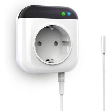 Programmable WiFi Thermostatic Socket With Sensor WiFi Digital Control Socket With App