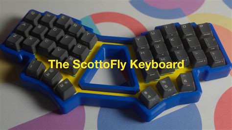 This 3d Printed Handwired Keyboard Clacks Youtube