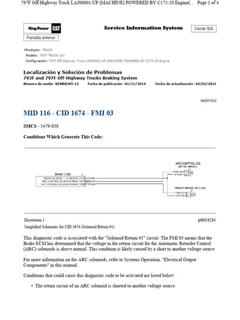 Mid 116 Cid 1674 Fmi 02 Pdf Electrical Connector Switch