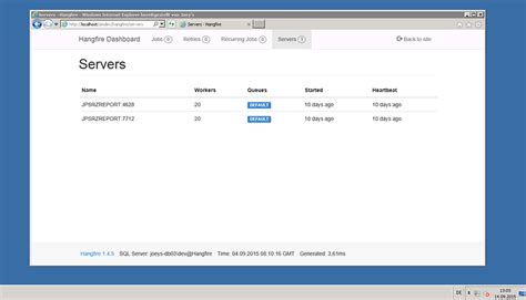 Configure Timezone Of Dashboard Feature Hangfire Discussion