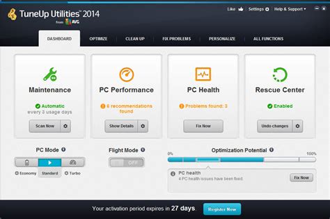 Review Tuneup Utilities 2014