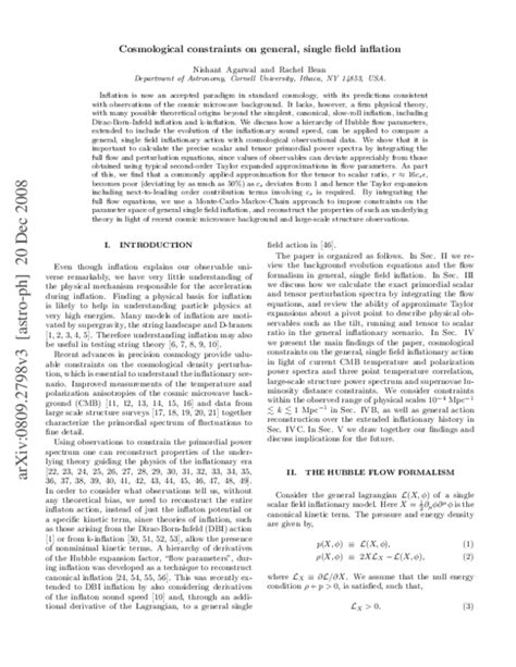 Cosmological Constraints On General Single Field Inflation