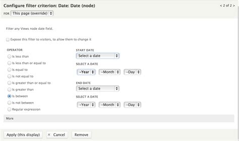 7 Views Exposed Date Filters Drupal Answers
