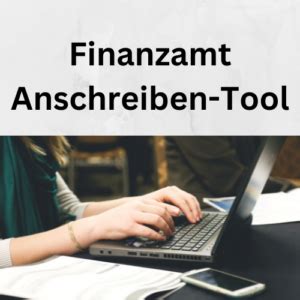 Finanzamt Anschreiben Tool › Steuertipps Und Ratgeber