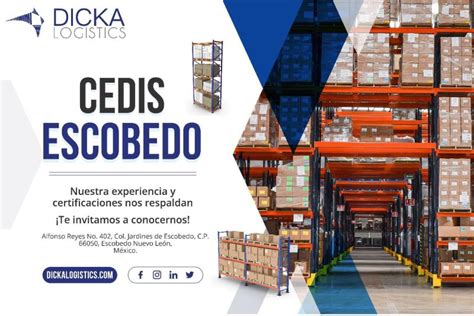 ¡cedis Escobedo En Dicka Logistics Dicka Logistics