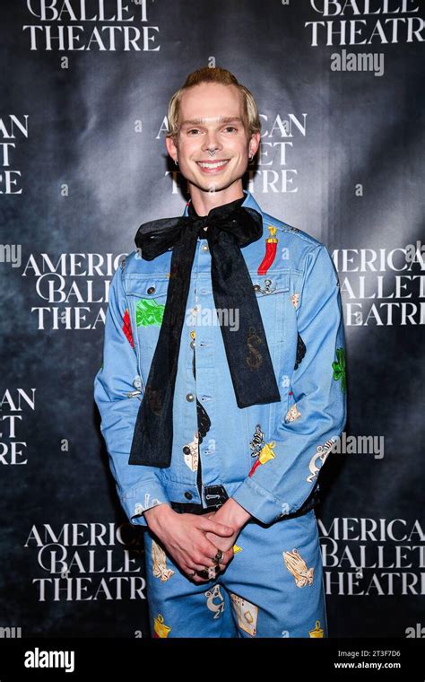 New York USA Th Oct Connor Holloway Walking On The Red Carpet During The American