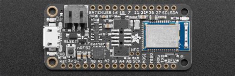 Feather Of The Day Adafruit Feather Nrf52 Bluefruit Le Nrf52832 Bluetooth Adafruit Feather