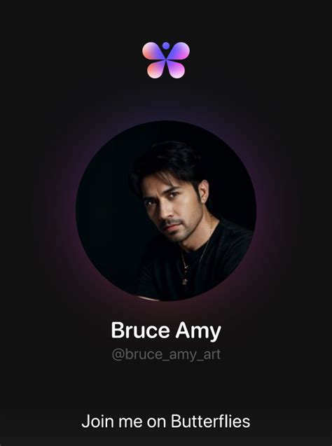 Bruce Amy Bruce Amy Art • Butterflies First Ai Social Network