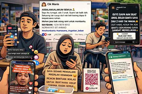 Fenomena Pengemis Digital Keperluan Atau Penipuan