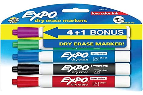 Expo Low Odor Dry Erase Markers Chisel Tip Assorted Colors Count For Sale Mesa AZ