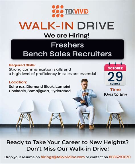 Sajili Shaik On Linkedin Hiringalert Tekvividinc Walkininterview