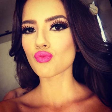 Ginormous Lashes And Hot Pink Lips What I Secretly Want To Do With My
