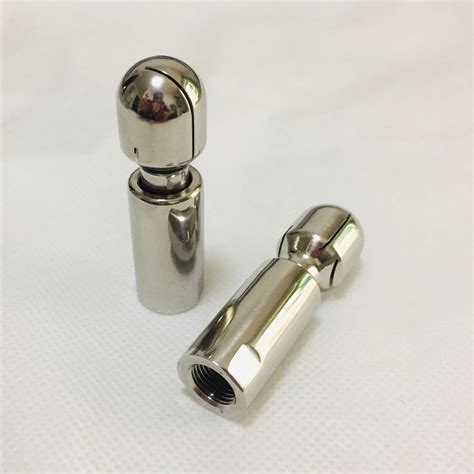 18 Ss316 회전 탱크 클리닝 Cip 노즐 스레드 로터리 노즐 스테인레스 스틸 로터리 스프레이 볼 탱크 청소용