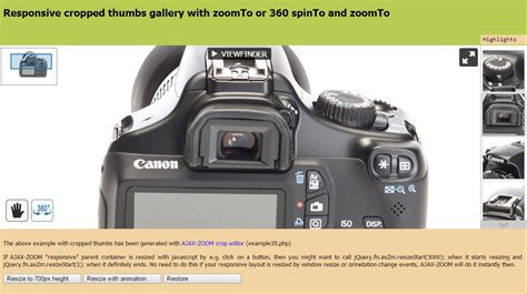 Examples Of Javascript Image Zoom Viewer Jquery 360 High Resolution Zooming