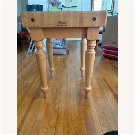 John Boos Butcher Block Tables Aptdeco