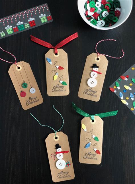 Diy Christmas Tags Are Fun And Easy To Make And The Possibilities Are