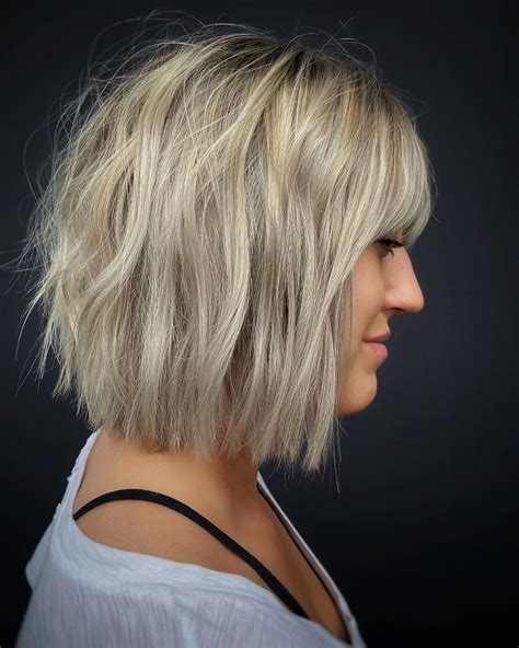 Razor Cut Angled Bob