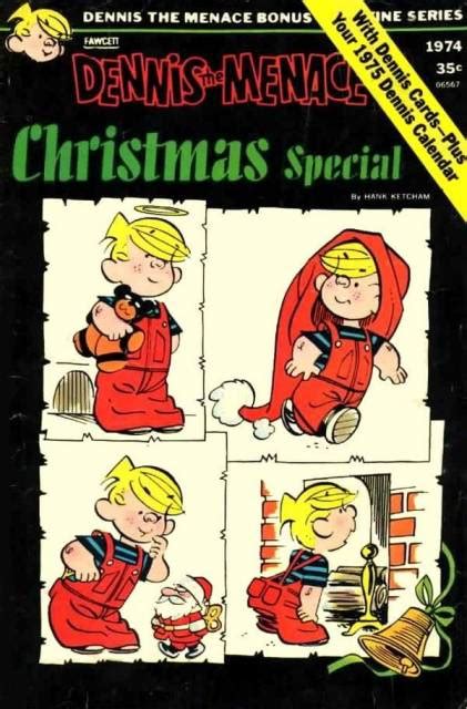 Dennis The Menace Bonus Magazine Series Mr Wilson And His Gang At Christmas Issue