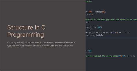 Structure In C Programming