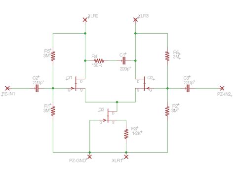Audio Troubleshooting Noisy Fet Buffer For Contact Mic Electrical