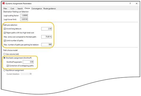 vissim dynamic assignment — modelling group transport modellers