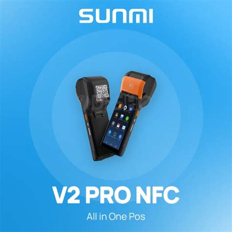 All In One Pos Sunmi V PRO NFC Toko Alat Kasir Barcode Scanner Dan Printer ID Card Terlengkap