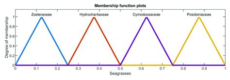 Triangular Membership Functions For The Fuzzy Sets Of The Seagrass Download Scientific Diagram