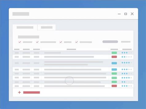 Table Interaction Flow Interactive Interactive Table Motion Design