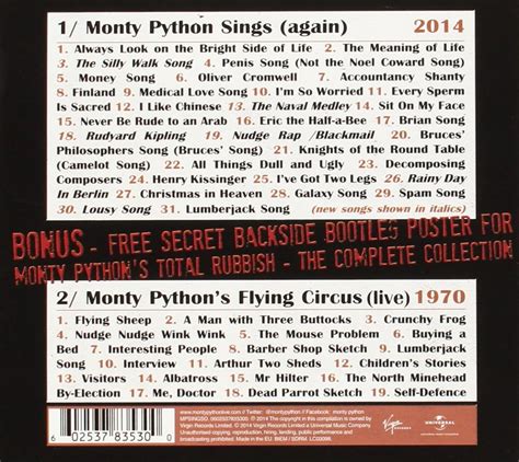 Monty Python Sings Again Bigamart