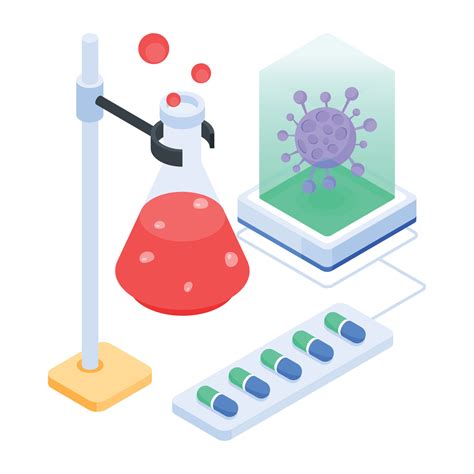 Isometric Icon Of Molecular Bonding 24450774 Vector Art At Vecteezy