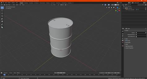 机油桶 3d模型 29 3ds Blend C4d Fbx Max Ma Lxo Obj Free3d
